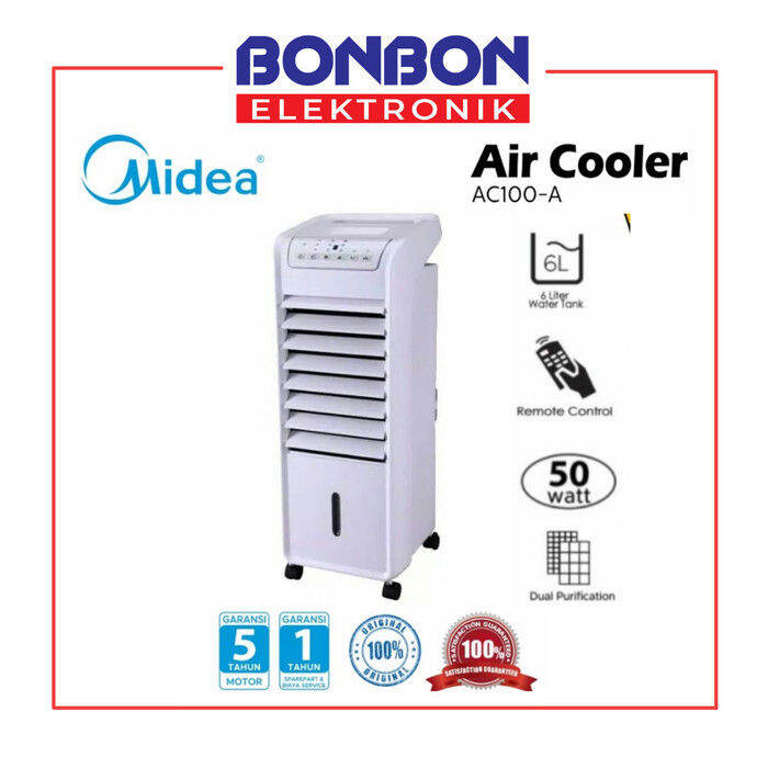 Midea Air Cooler AC-100A / AC 100 A / AC100 6L | Lazada Indonesia
