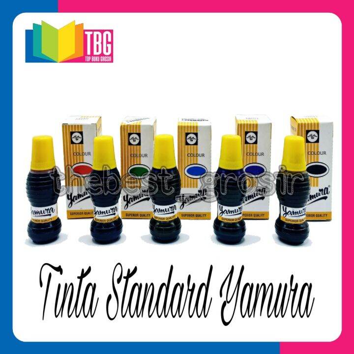 1 PCS TINTA STANDARD YAMURA / TINTA STEMPEL YAMURA / STAMP INK YAMURA ...