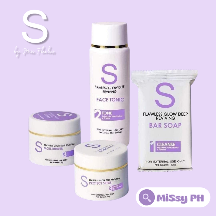 FLAWLESS GLOW REJUVENATING SET | S by Miss Flawless | New Packaging ...