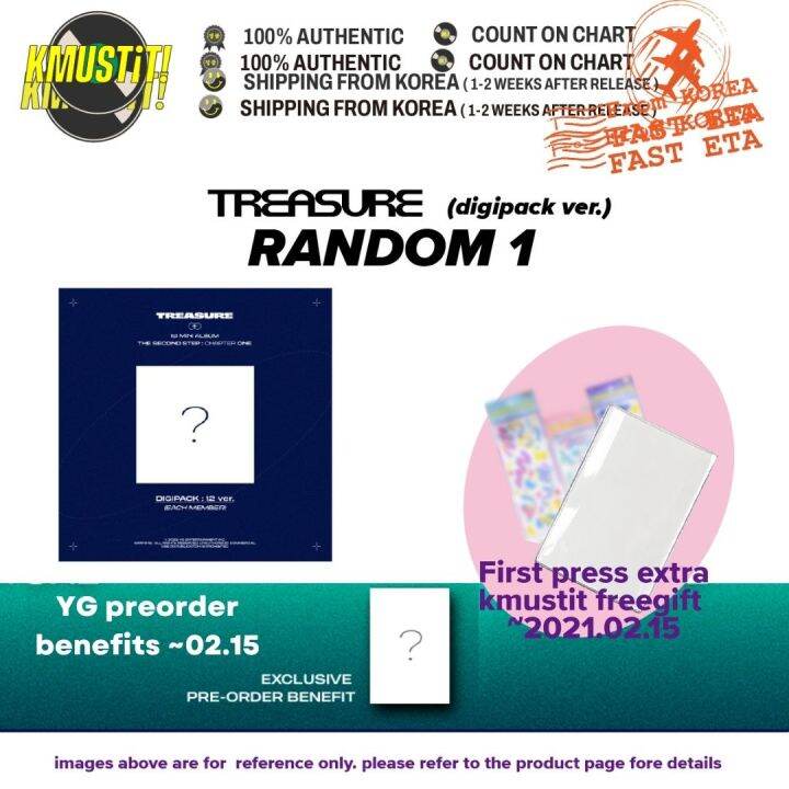 YG SELECT treasure TREASURE treasure [THE SECOND STEP : CHAPTER ONE ...