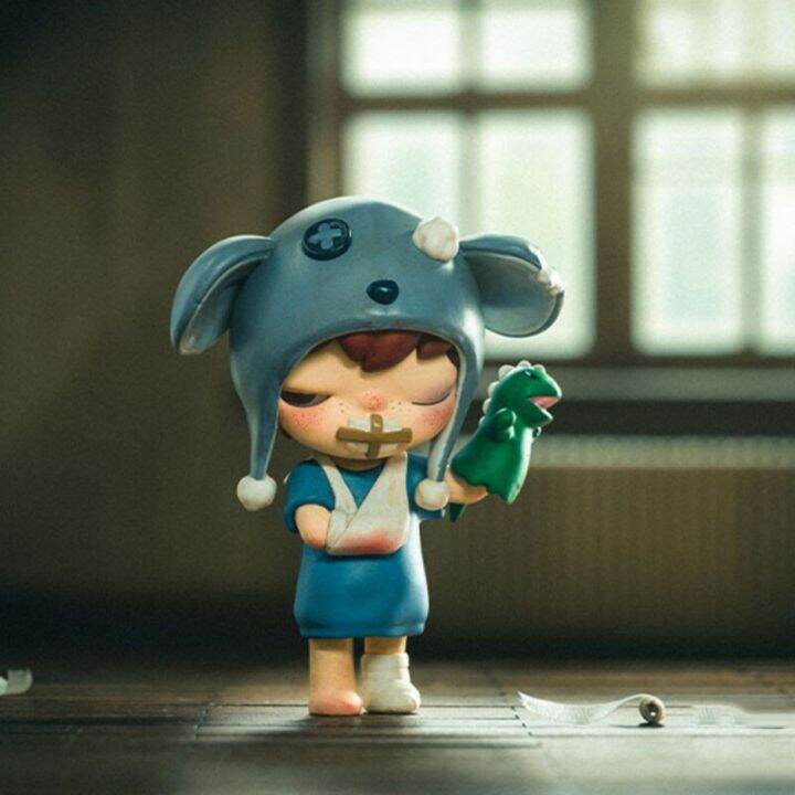 POPMART Hirono Mime Series Blind Rom Box Toys Kawaii Anime Action ...