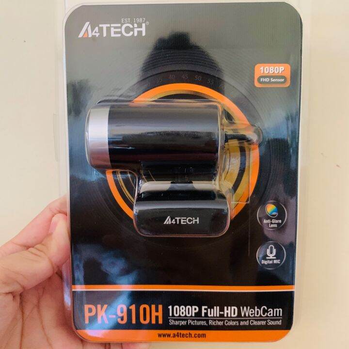 A4tech Full HD Webcam 1080P w/ built-in noise canceling mic | Lazada PH