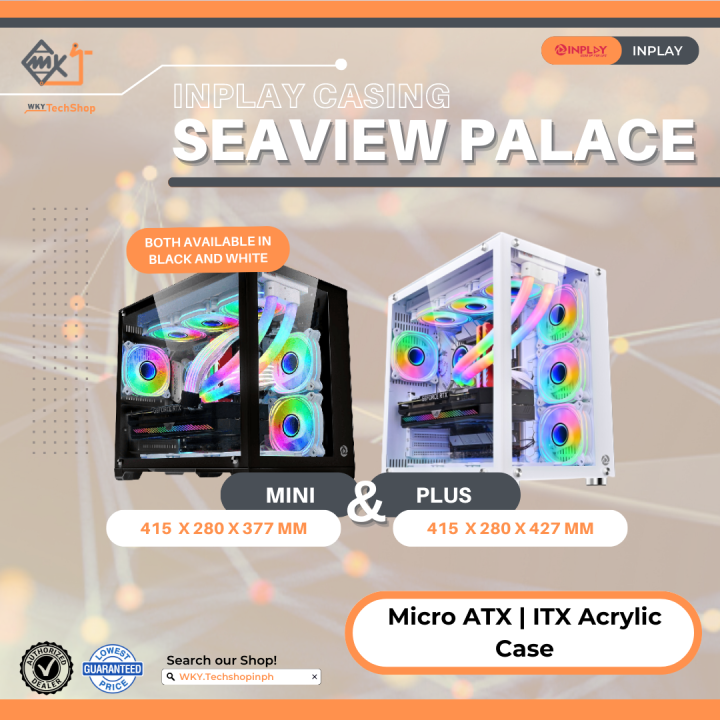 INPLAY CASING - SEAVIEW PALACE | micro atx | itx | MINI & PLUS | Lazada PH