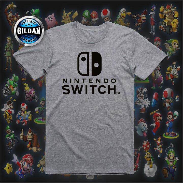 NINTENDO Switch Shirt Nintendo Gamer Shirt NINTENDO Merchandise | Lazada PH