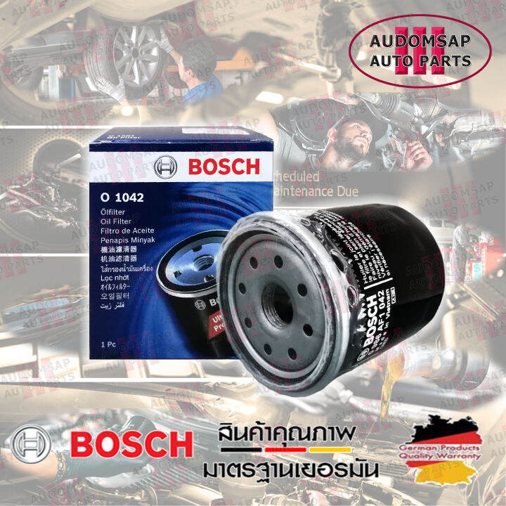 ไส้กรองน้ำมันเครื่อง BOSCH รุ่น O1042 สำหรับ Toyota Innova | Lazada.co.th