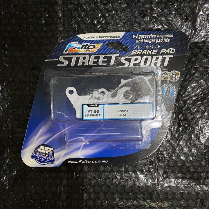 Faito Brake Pad Beat Carb / Fi / Click 125i /150 V1 / Airblade 150 ABS ...
