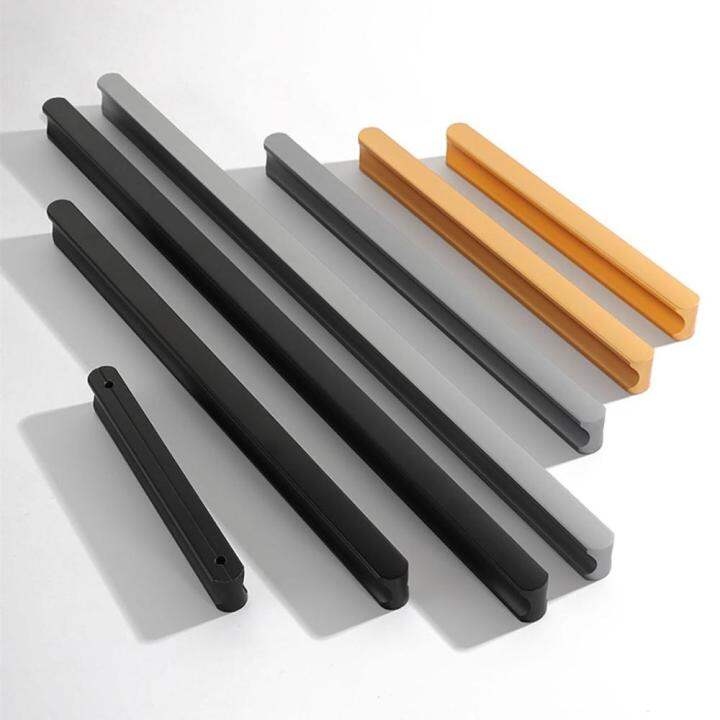 XHLXH ติดตั้งง่ายรูปทรงบาร์สร้างสรรค์ตกแต่งตู้เสื้อผ้าลิ้นชักที่จับ ...