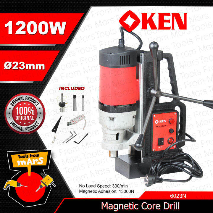 Ken Magnetic Core Drill Press 1200W 23mm | 1480W 28mm (SOLD PER SET ...