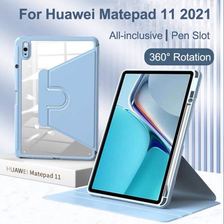 เคส Huawei Matepad 11 2021การหมุน360องศาตั้งได้สำหรับ MatePad 10.4 ...