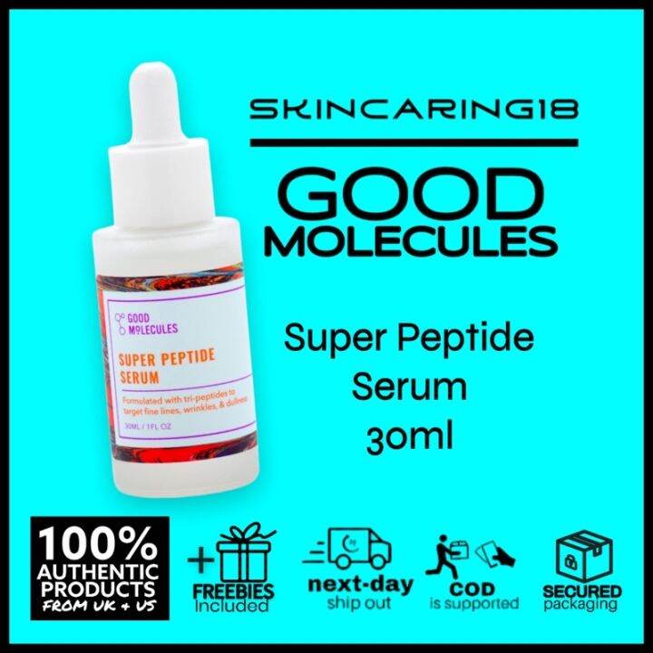 GOOD MOLECULES Super Peptide Serum 30ml by SkinCaring18 | Lazada PH