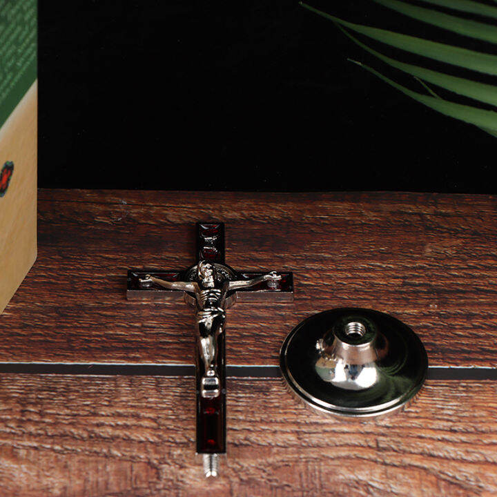 [Fortitudes] Cross Crucifix Stand Christ Catholic Jesus Statue Figurine ...