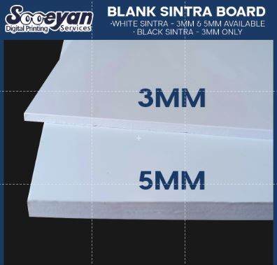 Sintra board (cut into 4 pcs ) 3mm and 5mm value lite | Lazada PH