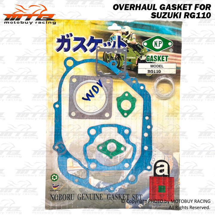 SUZUKI RG110 OVERHAUL GASKET | Lazada