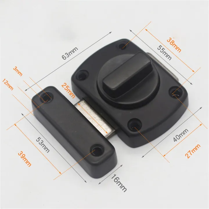 Set Door Latch Heavy Duty Home Large Latch Right Angle Safety Thickened ...