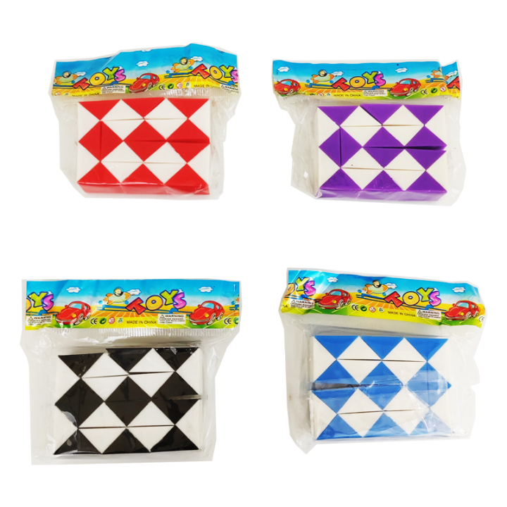 Mini 3D Intelligent 24 Bricks Brain Teaser Magic Fidget Twist Puzzle ...