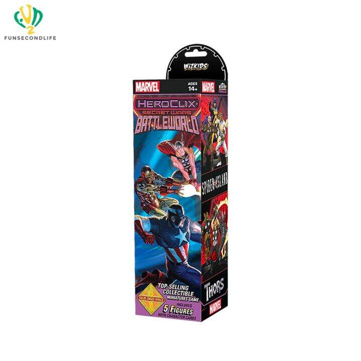 Heroclix Secret War Booster Brick Box โมเดล | Lazada.co.th