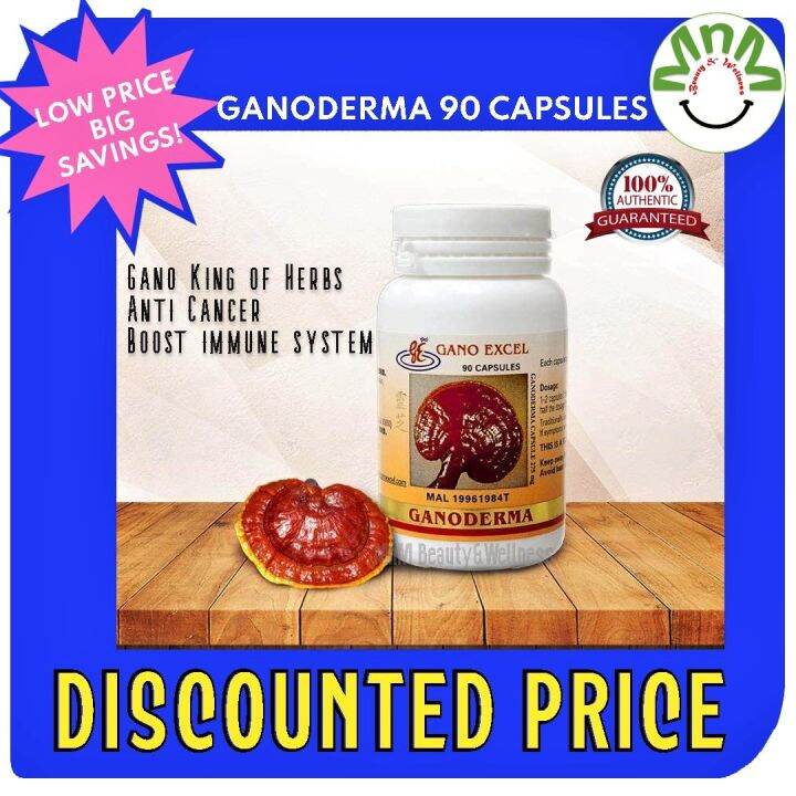 [MnM] Ganoderma 90 Capsules (1 bottle) | Lazada PH
