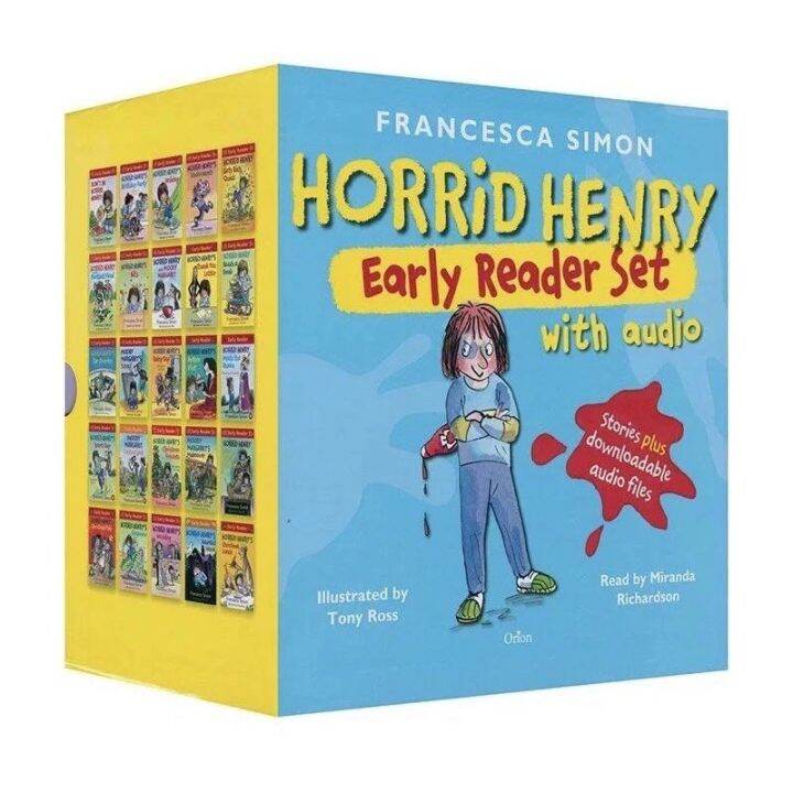 [Special price no box ]Horrid Henry Early Readers Set 25 books box set ...
