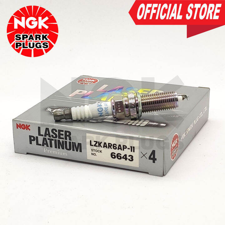NGK LZKAR6AP-11 Laser Platinum Spark Plug for Nissan Grand Livina ...