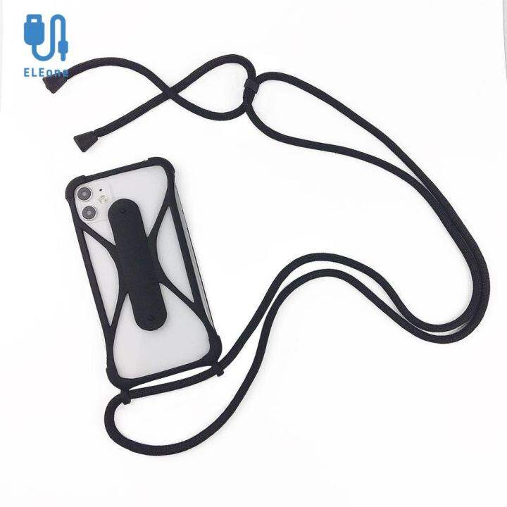 ELEONE อุปกรณ์เสริมโทรศัพท์โทรศัพท์มือถือสำหรับเล่นกีฬาเชือกสร้อยยาง ...