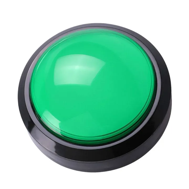 1pc 100mm Big Round Push Button LED with Microswitch for DIY Arcade ...