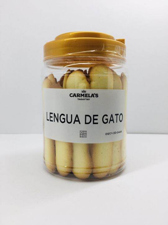 CARMELA'S LENGUA DE GATO JAR I LENGUA MINI BITES | Lazada PH