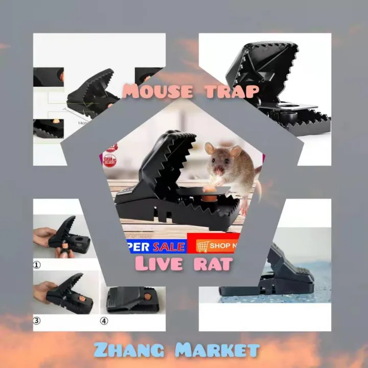 SWEET SALE Mouse Trap Live Rat Rodent Trap Reusable house inside or outside or everywhere catch ...