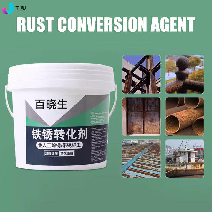 TJU Non-Corrosive Rust Removers Eco-friendly Turns Rust Into Paint Rust ...