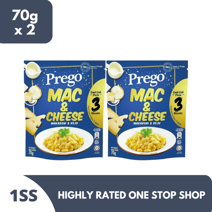 Prego Mac & Cheese 70g x 2 | Lazada PH