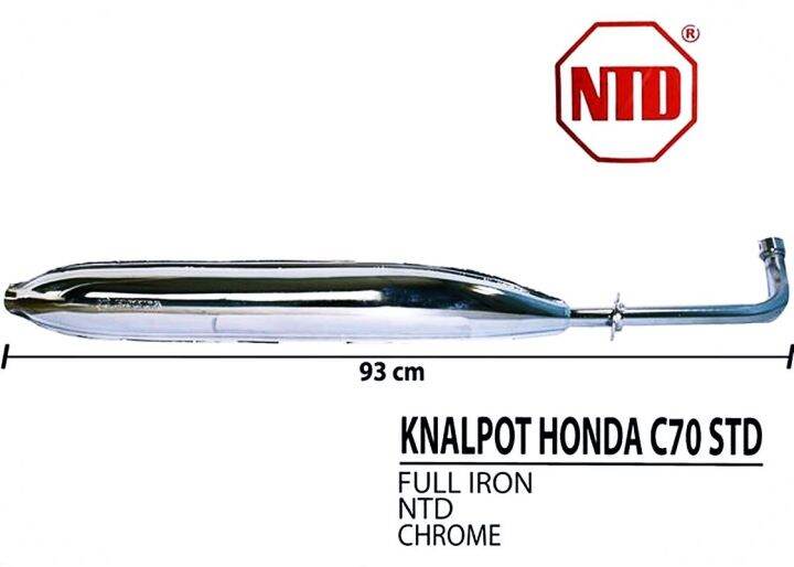 knalpot honda c70 c50 pispot bekjul Motor Custom | Lazada Indonesia