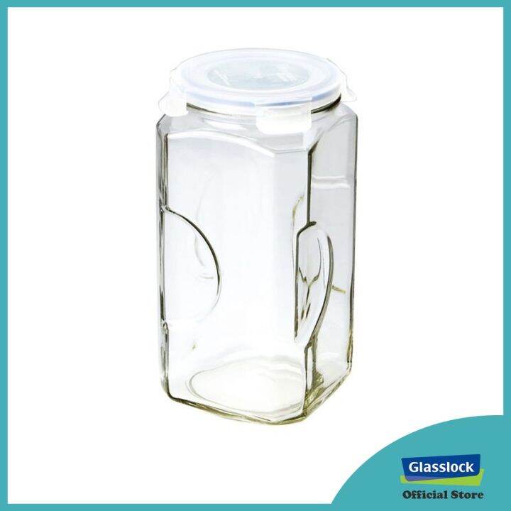 Glasslock Canister Type Food Keeper 3000ml (IP593) | Lazada PH