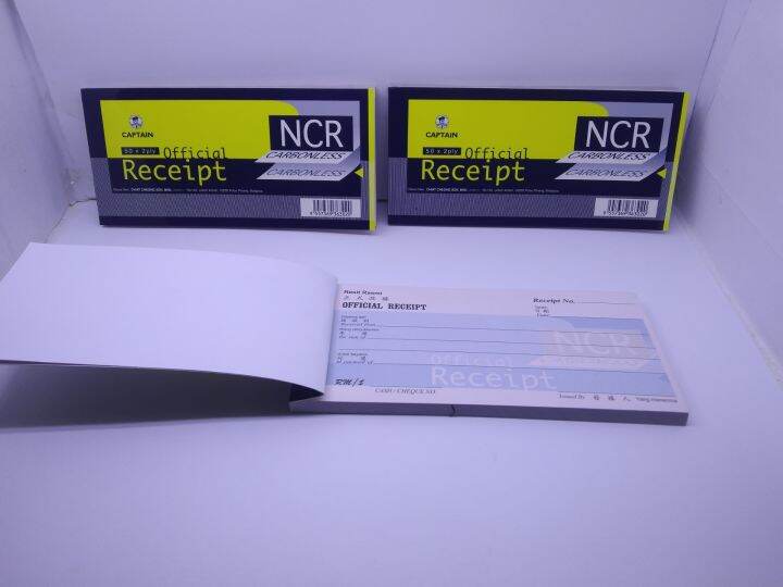 NCR Resit Rasmi Official Receipt 正式收據 | Lazada