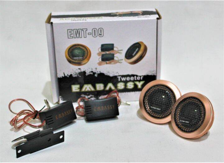 TWEETER EMBASSY EMT-09 NEODYMIUM FULL BESI | Lazada Indonesia