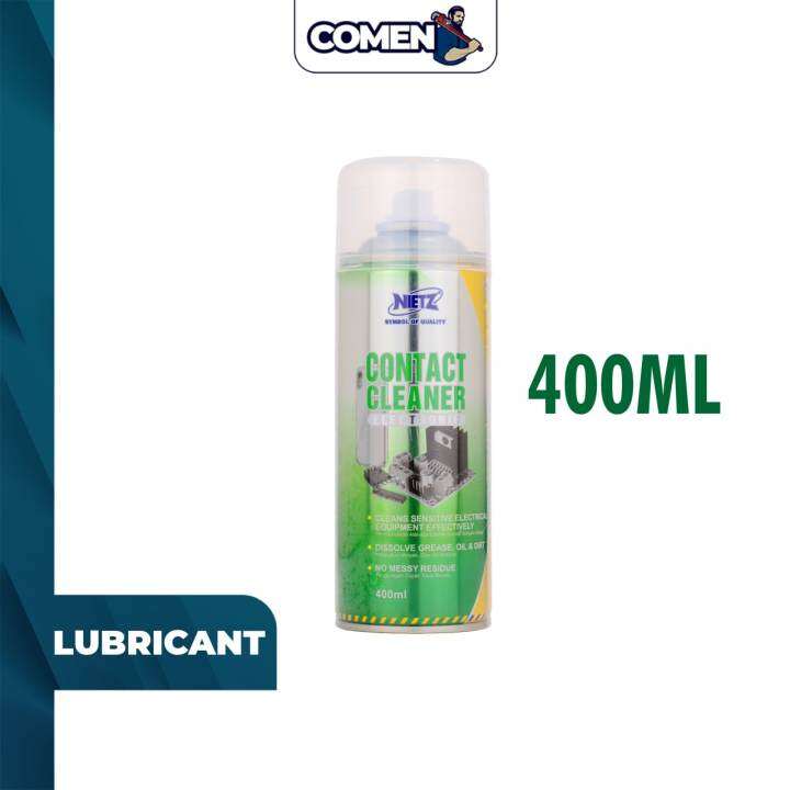 NIETZ Contact Cleaner Electronic 400ml Aerosol Spray Electrical Spray ...