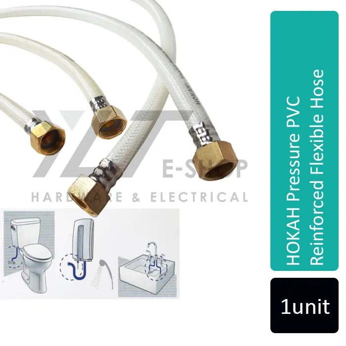 HOKAH Pressure PVC Reinforced Flexible Hose | Lazada