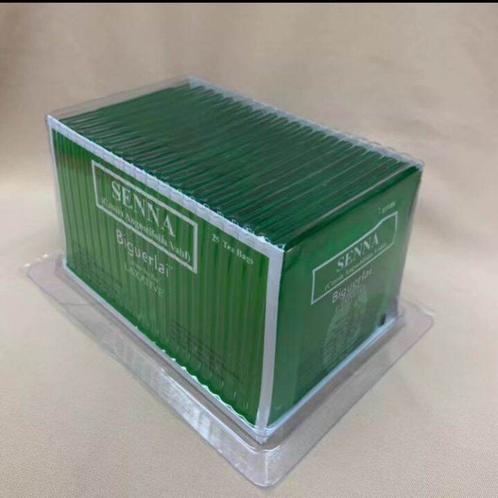 LAXATIVE biguerlai slimming tea Senna Bigerlai Tea 25's ( 1box ...
