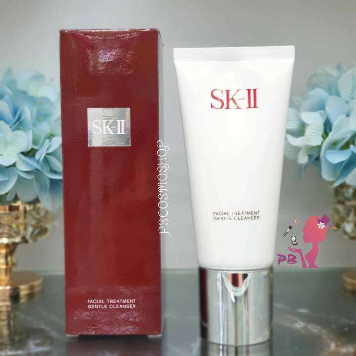 SK-II Facial Treatment Gentle Cleanser 120g. Box โฟมทำความสะอาดผิวหน้า ตัวหิ้ว | Lazada.co.th