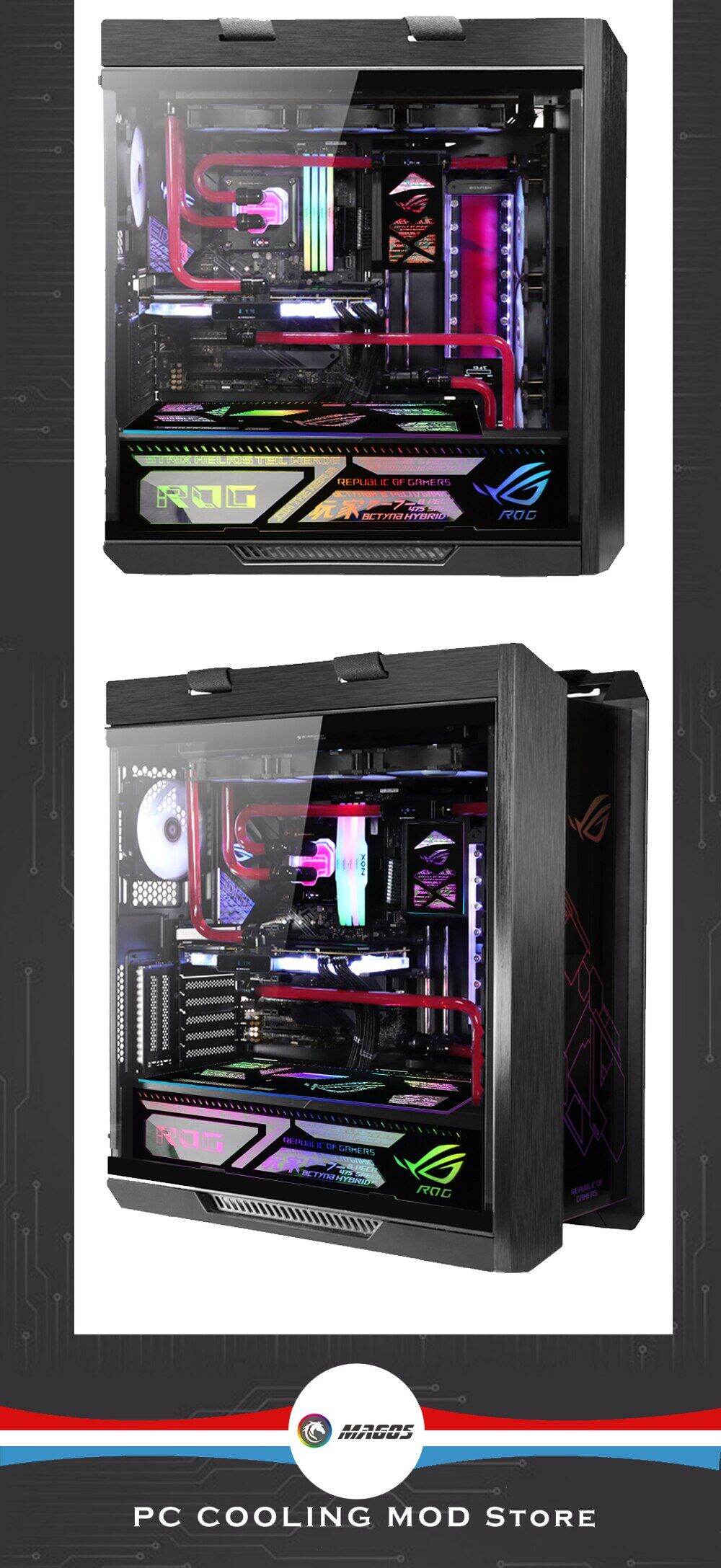 RGB Light Panel Backplate Dynamic Display For Asus ROG Strix Helios ...