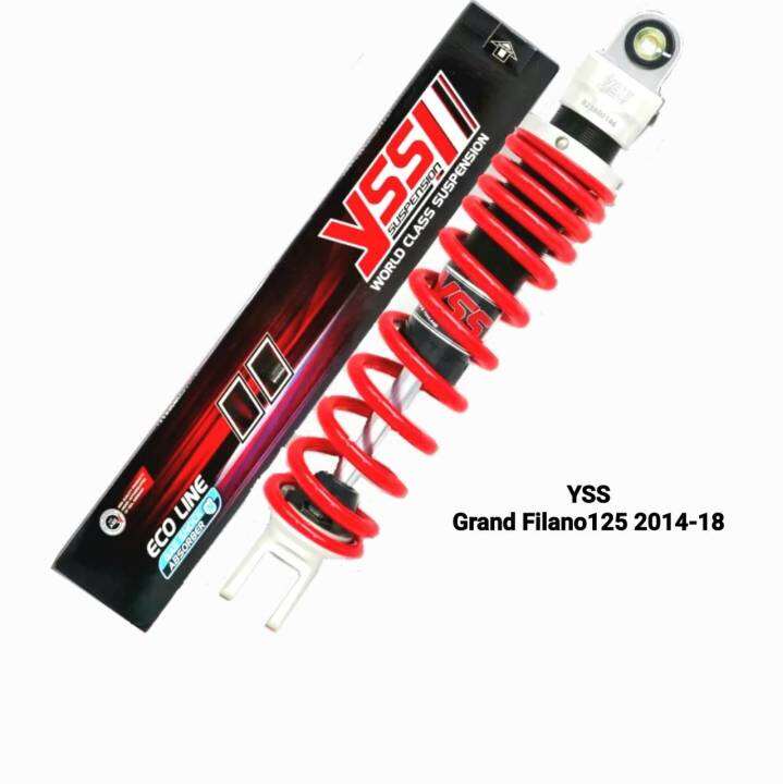 โช็คหลัง YSS แท้ GAS ECO LINE YAM GRAND FILANO เลือก แดง ดำ 315 OE302-315T-14-85 โช๊คหลังแต่ง ...