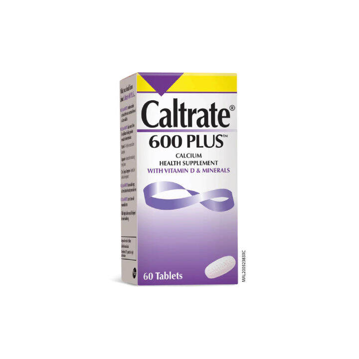 CALTRATE 600 PLUS TABLET 60's | Lazada