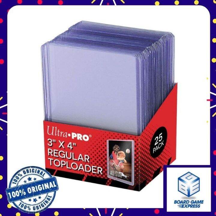 Ultra Pro Toploader - 3 X 4 Clear Regular Top loaders | Lazada PH