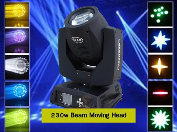 beam 230w ไฟคอนเสิร์ต LED Moving Head 230W Gobo Light | Lazada.co.th