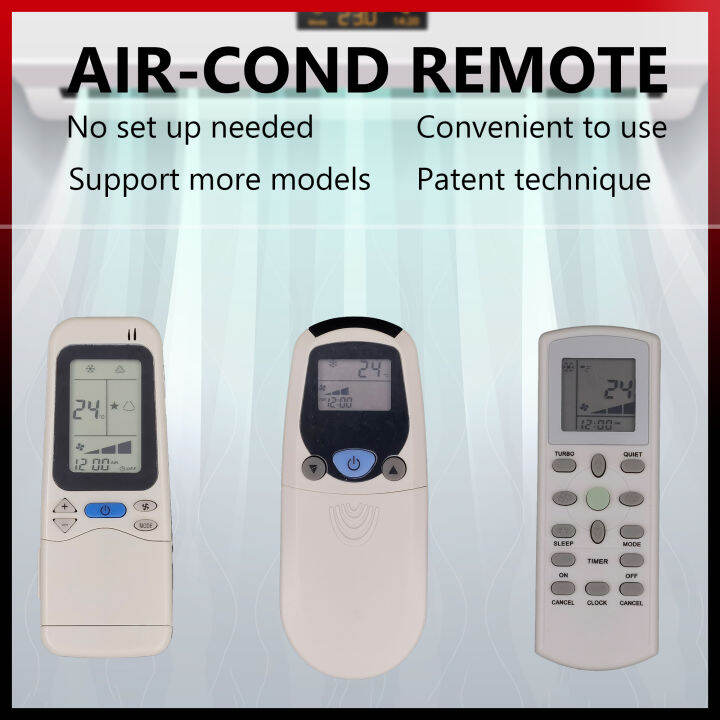 (Ready Stock)Universal Aircond Remote Control DAIKIN/YORK/ACSON With 2 ...
