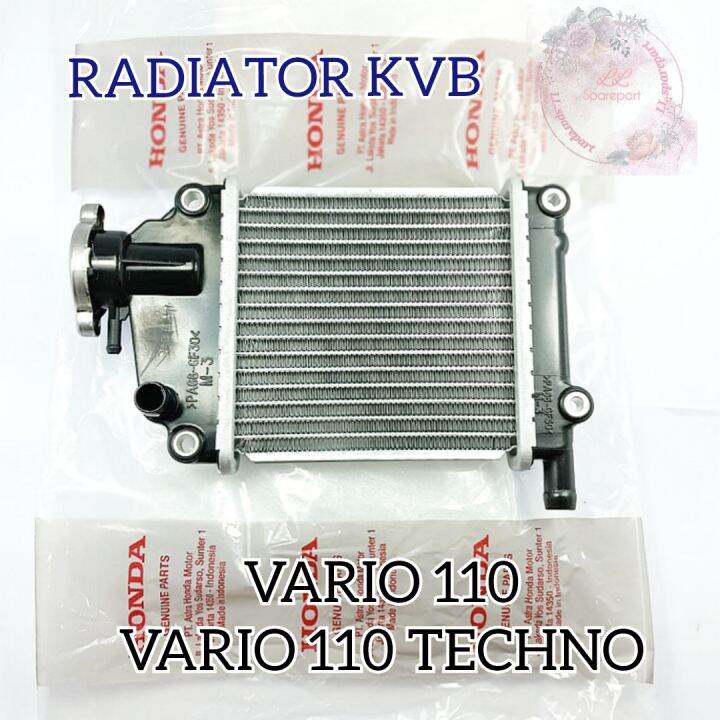 RADIATOR ORI HONDA KVB KUALITAS ASLI ORIGINAL VARIO 110 VARIO KARBU ...