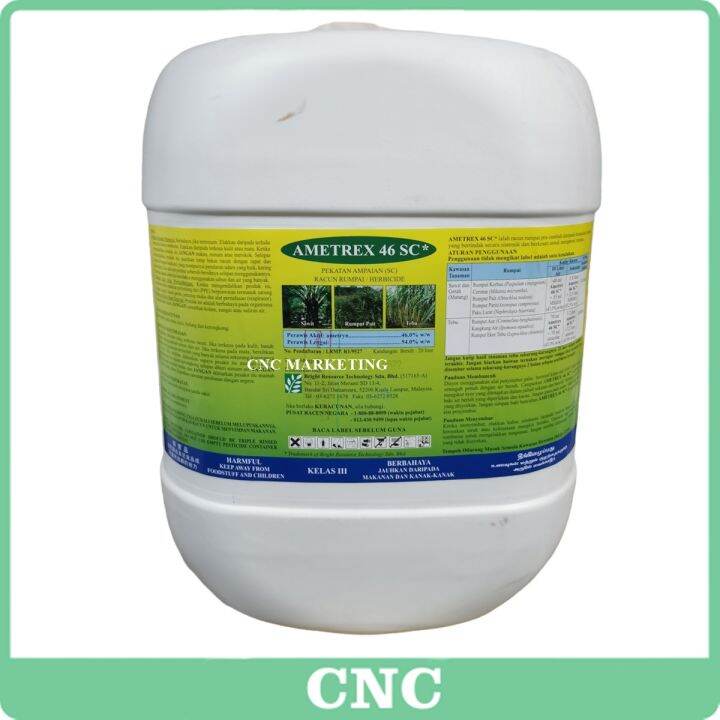 20L Ametrex 46SC Ametryn 46% Racun Rumpai Rumput Sambau | Lazada