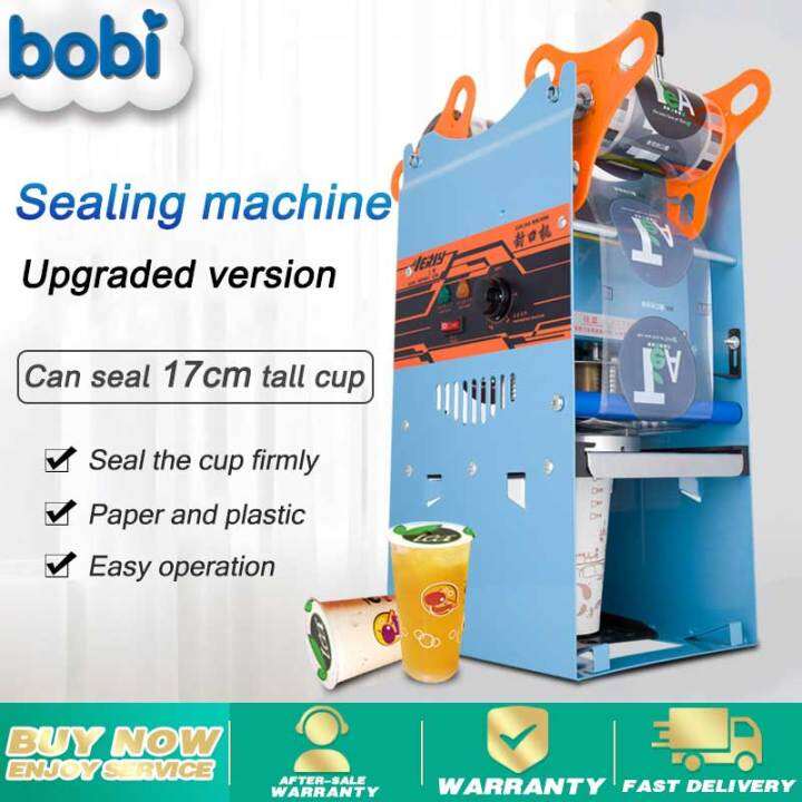 BOBI Milk tea sealing machine commercial manual sealing machine, can be ...
