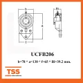 UCFB206 ตลับลูกปืนตุ๊กตา UCFB 206 BEARING UNITS ( 30 มม. ) UCFB206 | Lazada.co.th