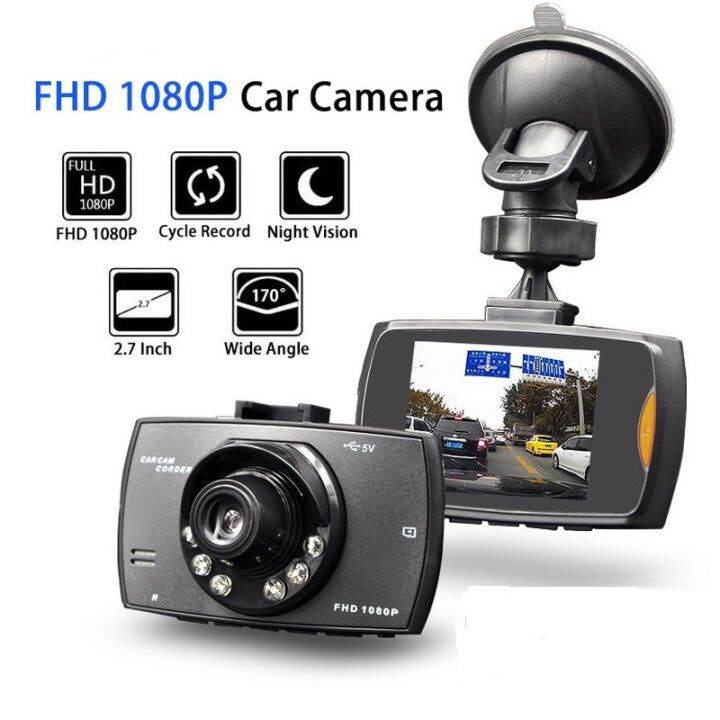 DVR Mobil Full HD Kamera Mobil 1080P 2,7 Inch Car Camera DVR HD ...
