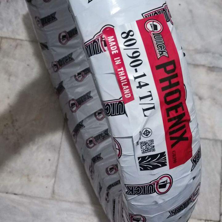 Quick Phoenix Tire 80/90 - 14 T/L (Tubeless) | Lazada PH