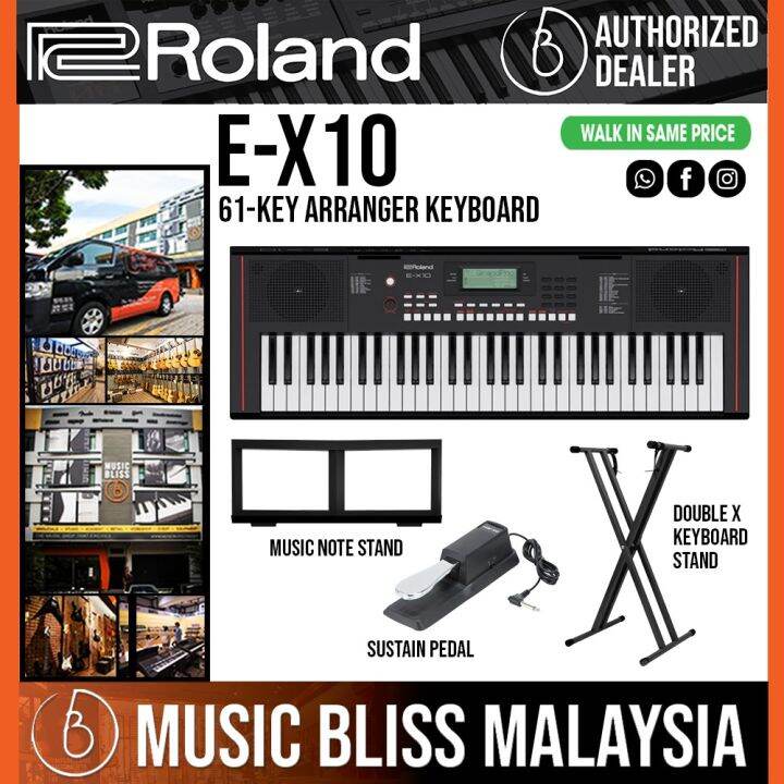 Roland E-X10 61-Key Arranger Keyboard (EX10) | Lazada